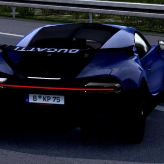 Bugatti Chiron 2021 v2.4 1.52 ETS2 - ETS2 / ATS Mod