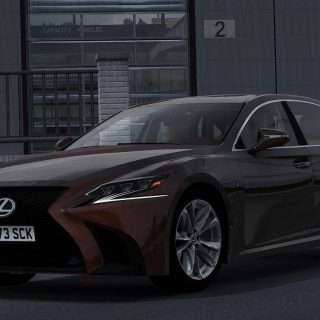 Lexus LS 500 F-Sport 2018 V1.4 1.51 ETS2 - ETS2 / ATS Mod