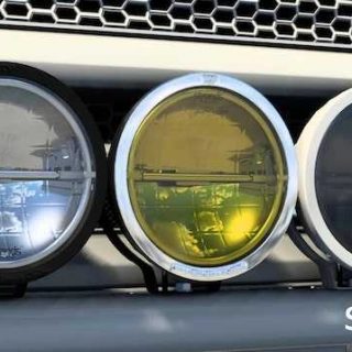 Strands Ambassador 9 LED-Fahrlicht v1.0 ETS2 - ETS2 / ATS Mod