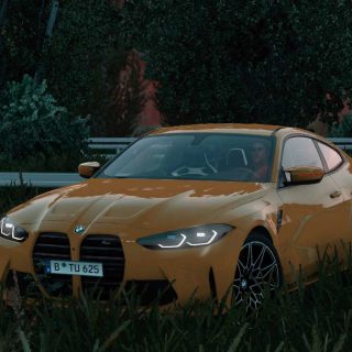 BMW M4 G82 Competition 2022 v1.6 1.53 ETS2 - ETS2 / ATS Mod