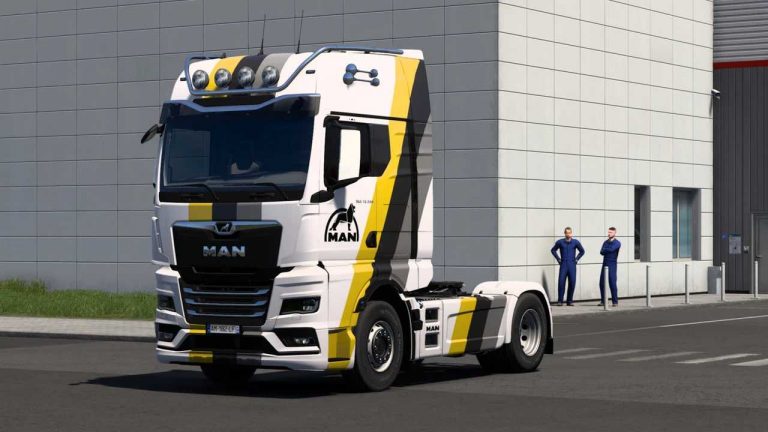 MAN Retroskin v1.0 ETS2 - ETS2 / ATS Mod