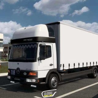Mercedes Benz Atego MP1 Pack v1.0 1.52 ETS2 - ETS2 / ATS Mod
