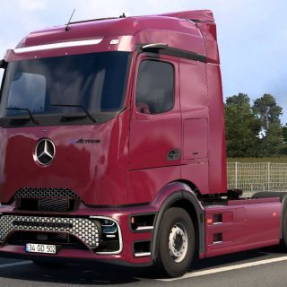 Mercedes Benz eActros MP6 v1.0 1.52 ETS2 - ETS2 / ATS Mod