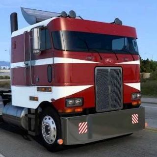 Peterbilt 362 Frontlenker-LKW v3.7.1 ATS - ETS2 / ATS Mod