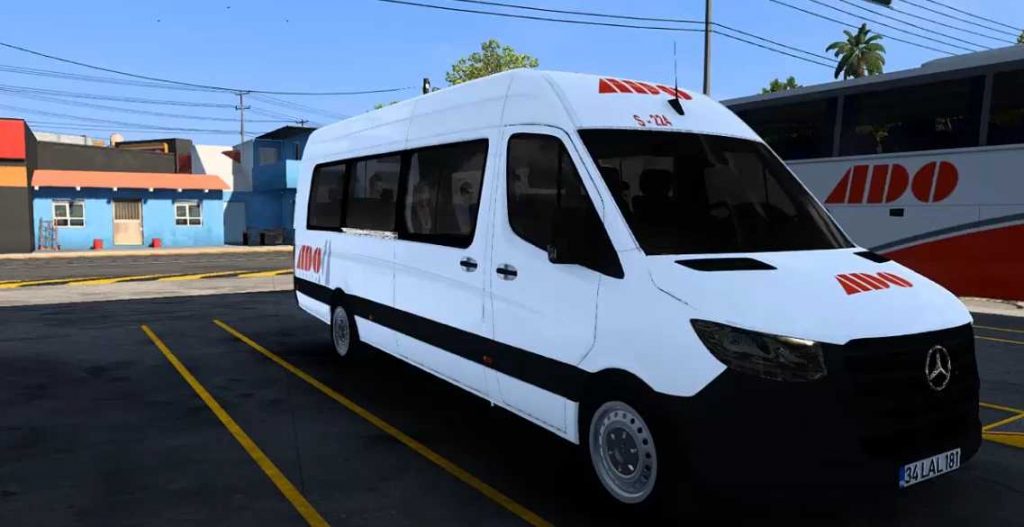 Urban Mercedes Benz Sprinter v1.0 ETS2 - ETS2 / ATS Mod