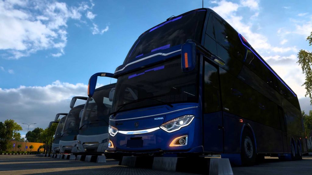Adiputro Jetbus 3+ Complete Edition 1.53 ETS2 - ETS2 / ATS Mod