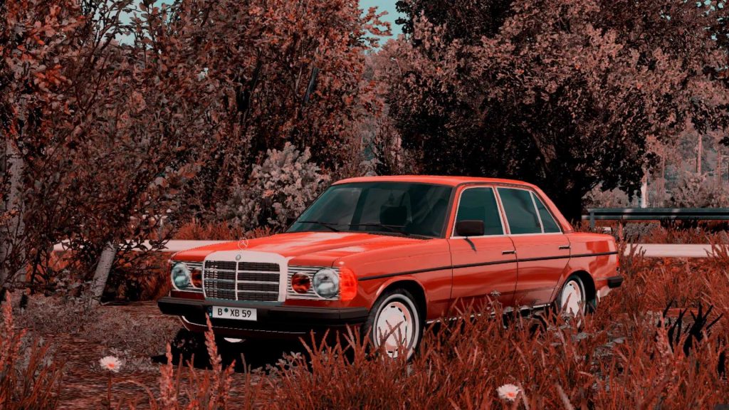 Mercedes-Benz 280E W123 1983 v1.1 1.53 ETS2 - ETS2 / ATS Mod