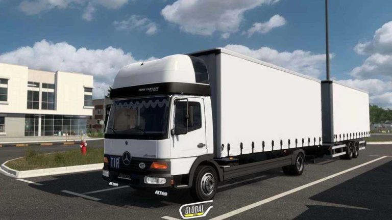 Mercedes Benz Atego MP1 Pack v1.1 1.53 ETS2 - ETS2 / ATS Mod
