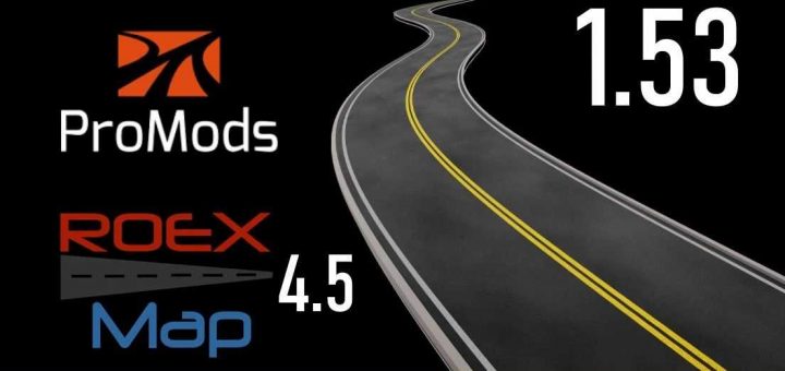 Schengen 2025 Karten-Add-on SCS Map / Promods v1.2 1.53 ETS2 - ETS2 ...