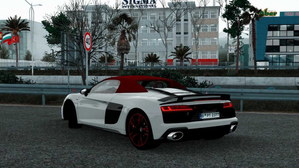 Audi R8 V10 Spyder 2021 v1.0 1.53 ETS2 - ETS2 / ATS Mod