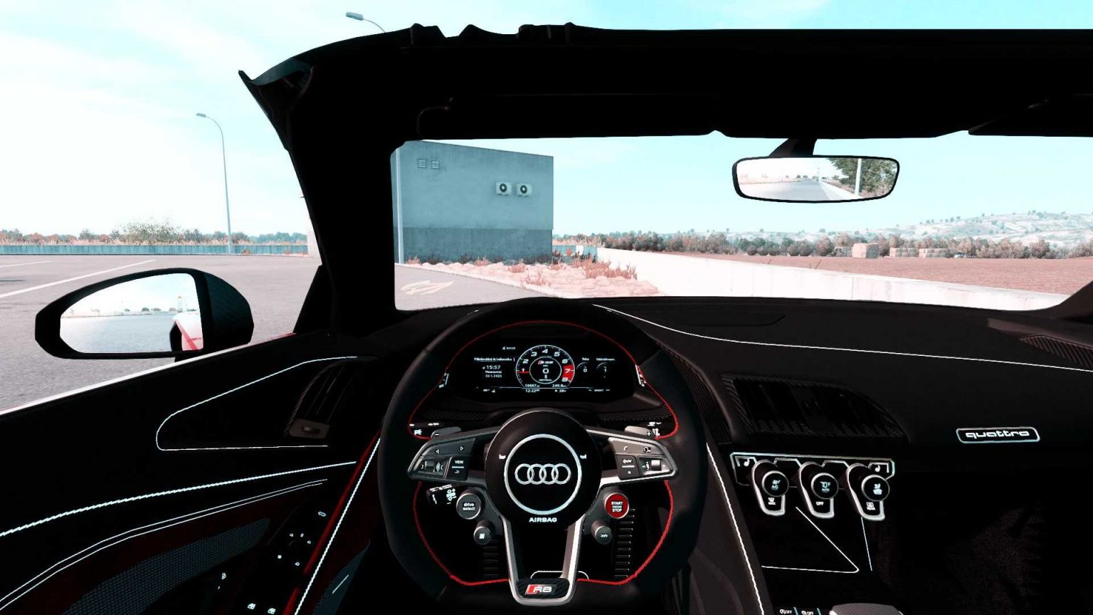 Audi R8 V10 Spyder 2021 v1.1 1.53 ETS2 - ETS2 / ATS Mod