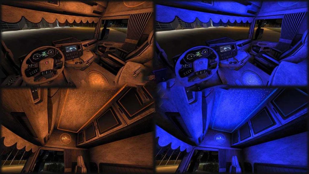 Scania NextGen S/R Interieurpaket v3.0 ETS2 - ETS2 / ATS Mod