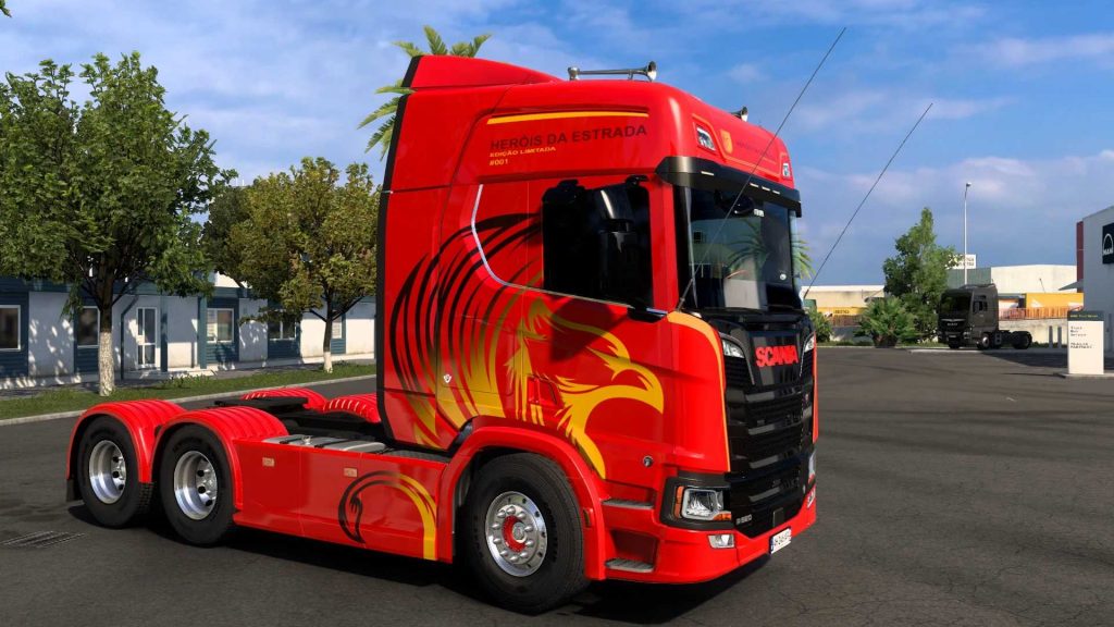 SCANIA R 2019 CRJ MODDING 09 01 2025 v1.0 1.53 ETS2 - ETS2 / ATS Mod