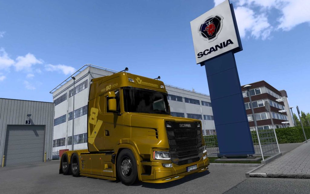 H&W Scania Torpedo 1.53 ETS2 - ETS2 / ATS Mod