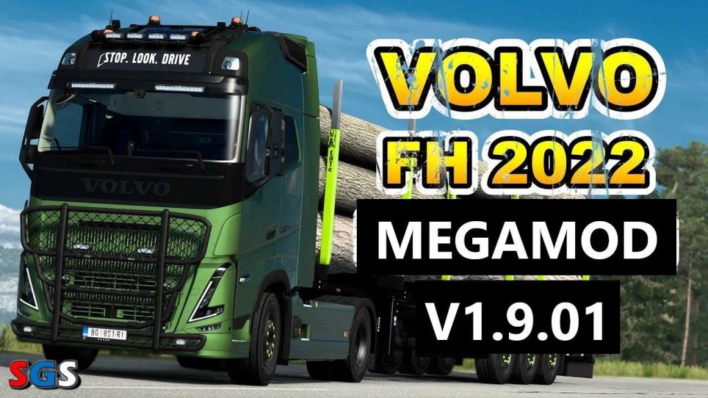 Volvo FH2022 Megamod v1.9.01 1.53 ETS2 - ETS2 / ATS Mod