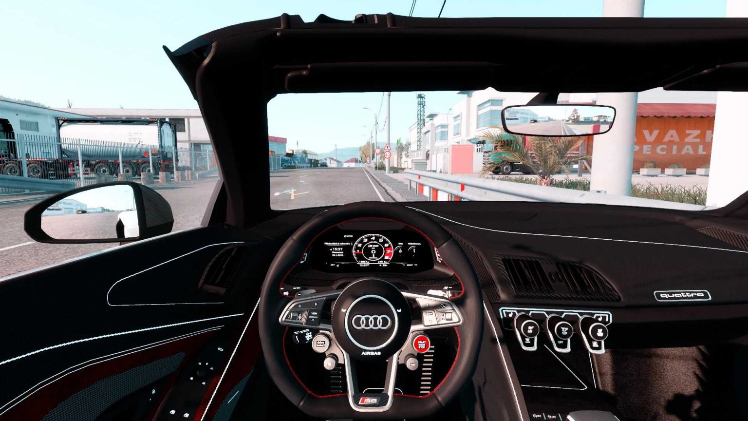 Audi R8 V10 Spyder 2021 v1.2 1.54 ETS2 - ETS2 / ATS Mod