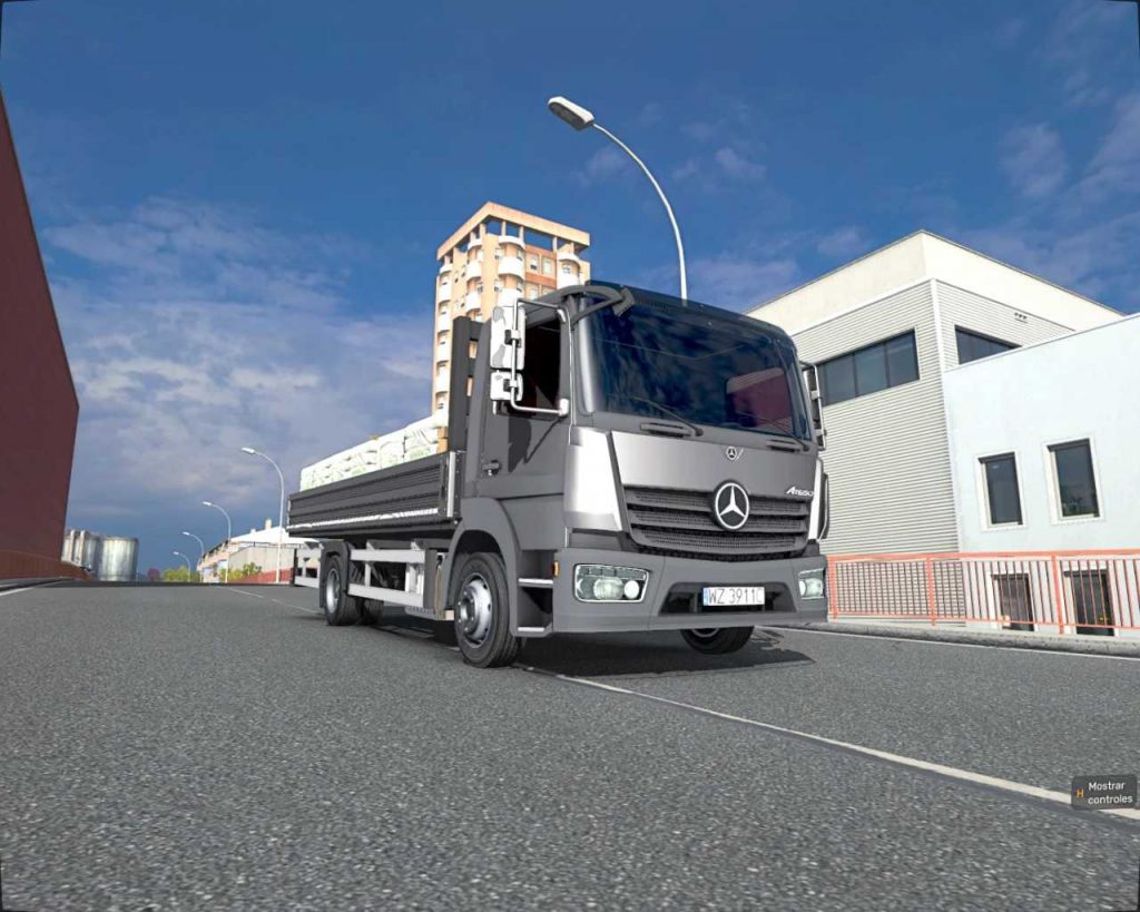 Mercedes Benz Atego MP4 1.53 ETS2 - ETS2 / ATS Mod