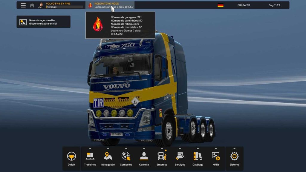 PROFIL VOLVO FH4 RPIE 28.03.2025 v1.0 1.54 ETS2 - ETS2 / ATS Mod