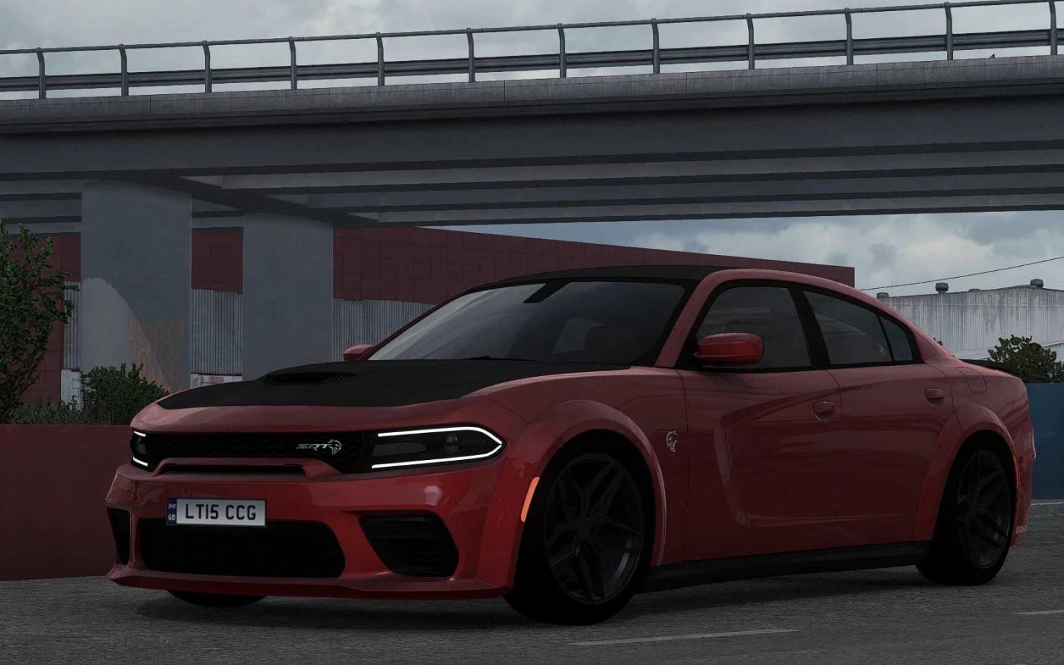 Dodge Charger SRT Hellcat Redeye Widebody 2021 v1.5 ETS2 - ETS2 / ATS Mod