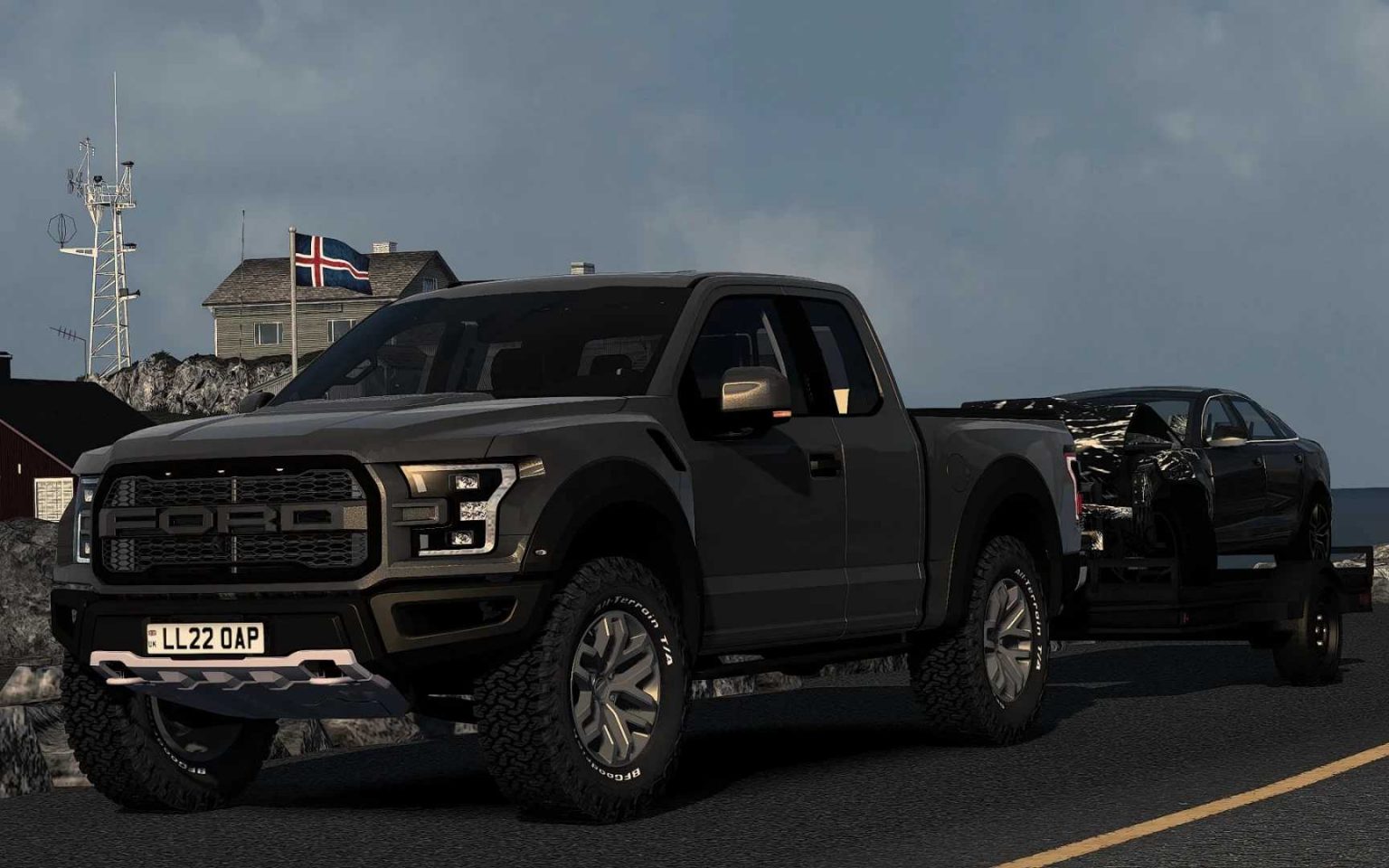 Ford F-150 Raptor 2017 V2.5 ETS2 - ETS2 / ATS Mod
