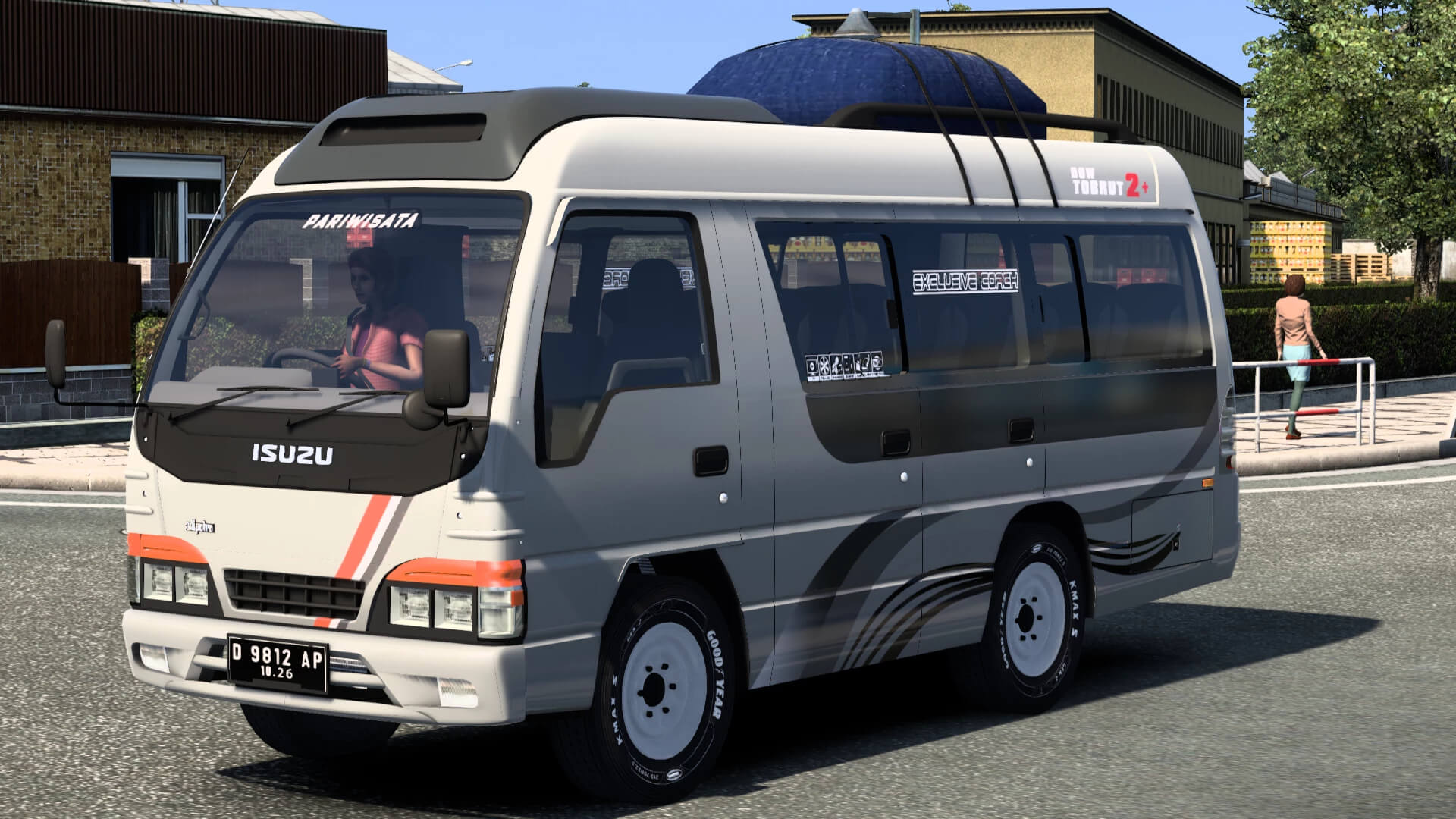 Isuzu NKR 55 Microbus 1.54 ETS2 - ETS2 / ATS Mod