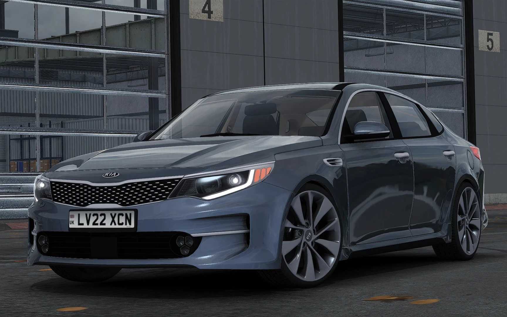 Kia Optima (K5) JF 2016 V1.4 1.54 ETS2 - ETS2 / ATS Mod