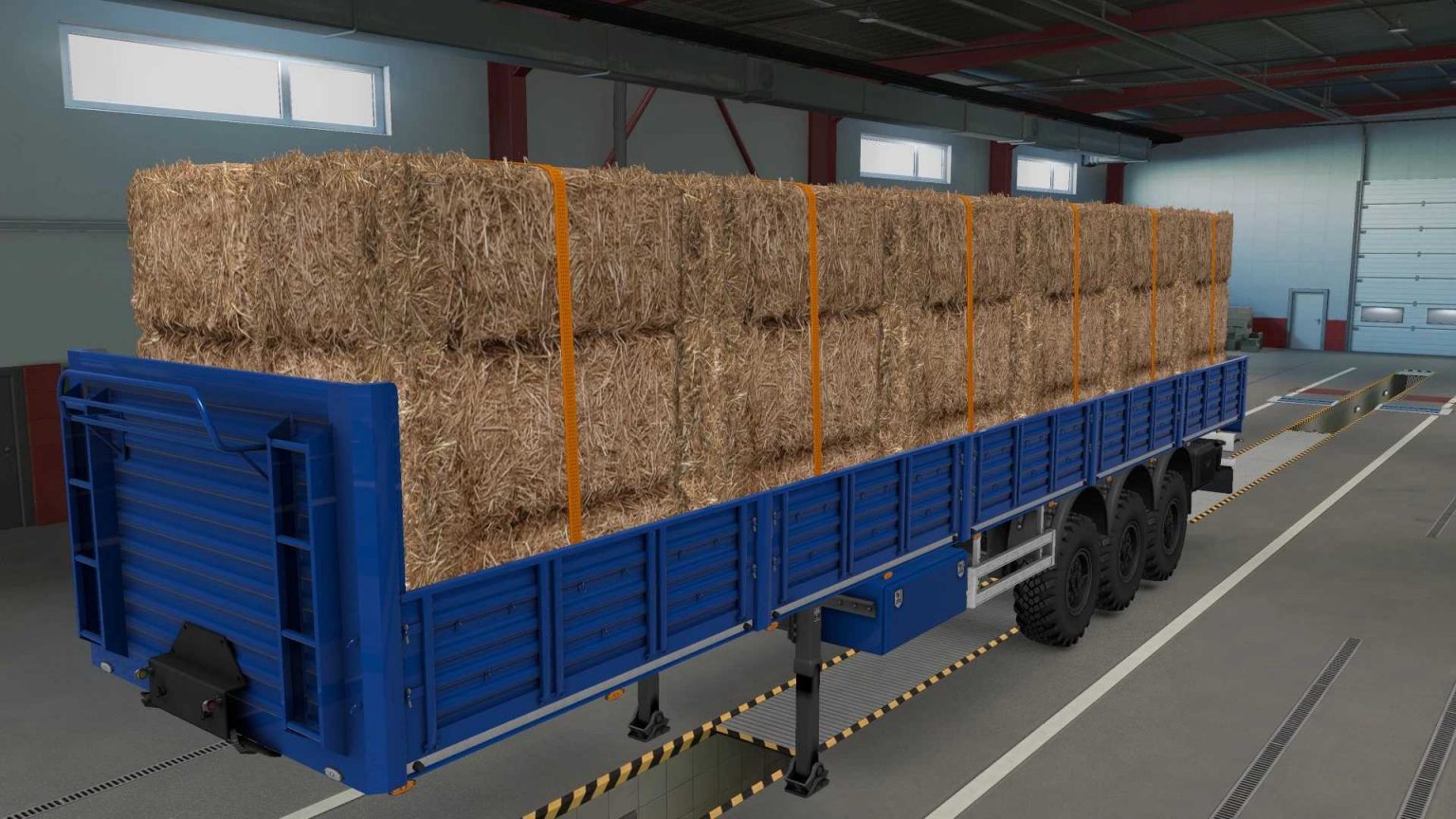 OffRoad-Chassis für Anhänger SCS BOX v1.54.x v2.0 ETS2 - ETS2 / ATS Mod