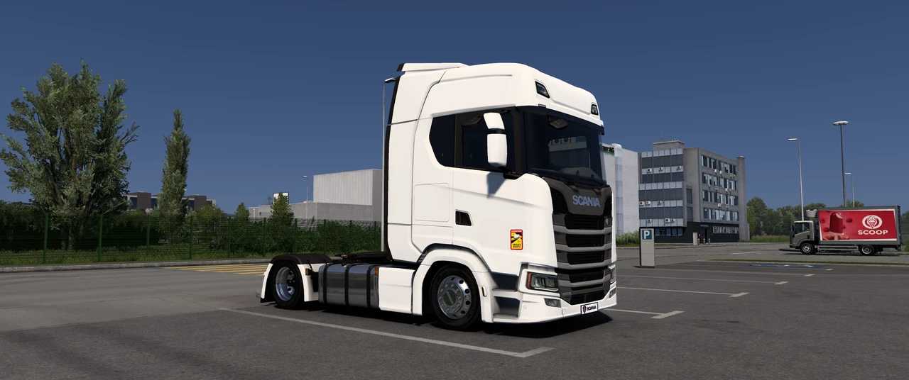 Low-Deck-Chassis-Addon für Eugene Scania NG von Sogard3 v1.7 1.54 ETS2 - ETS2 / ATS Mod