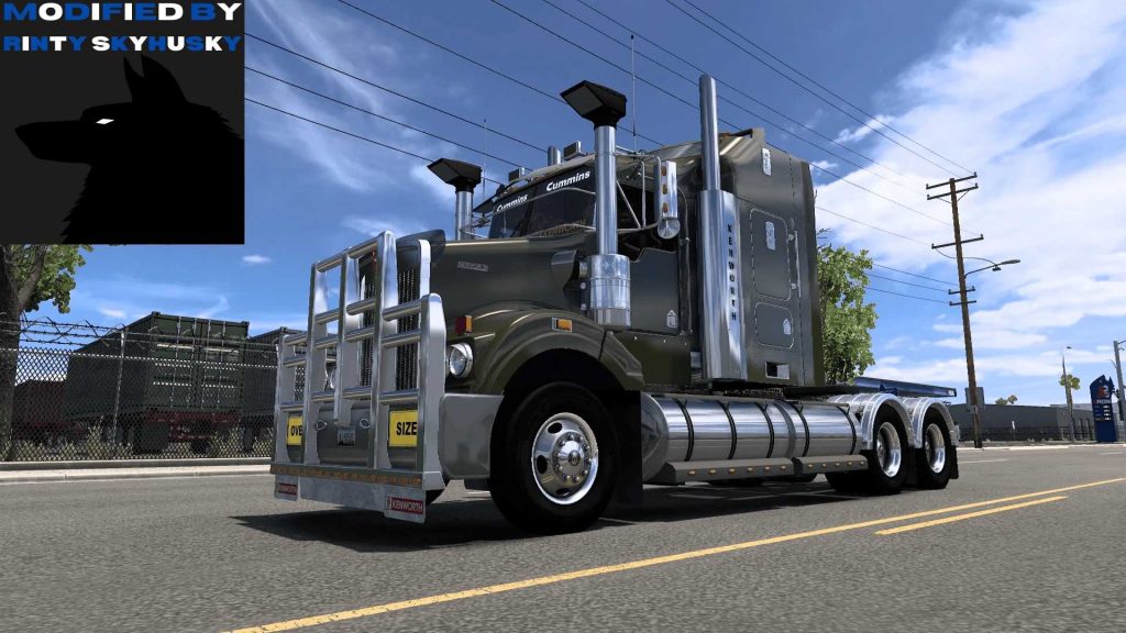 Kenworth T408 SAR (SWR-Made) v2.5.5 ATS - ETS2 / ATS Mod