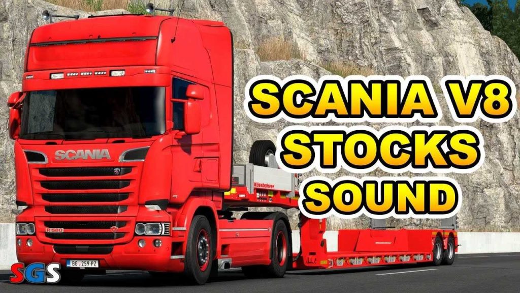 Scania V8 Stock Sound v11.0 ETS2 - ETS2 / ATS Mod