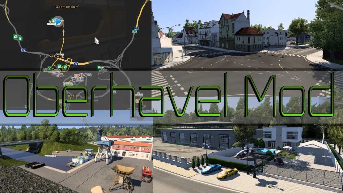 Oberhavel Karte v1.7.2 ETS2 - ETS2 / ATS Mod