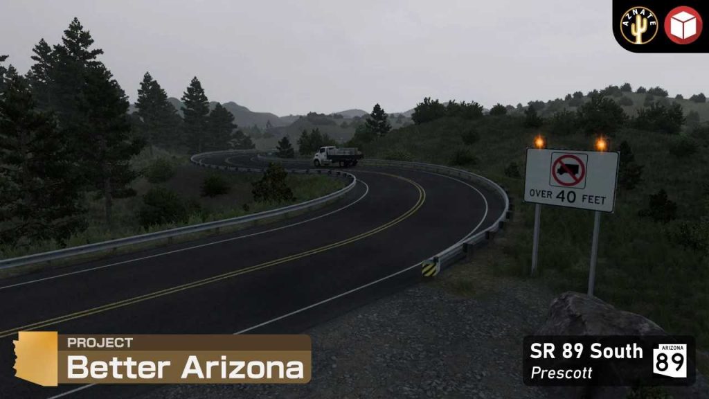 Projekt Better Arizona v0.4.2.2 1.55 ATS - ETS2 / ATS Mod