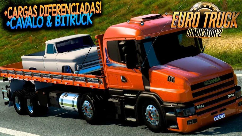 SCANIA 124G NATINHO GAMER v1.0 ETS2 - ETS2 / ATS Mod