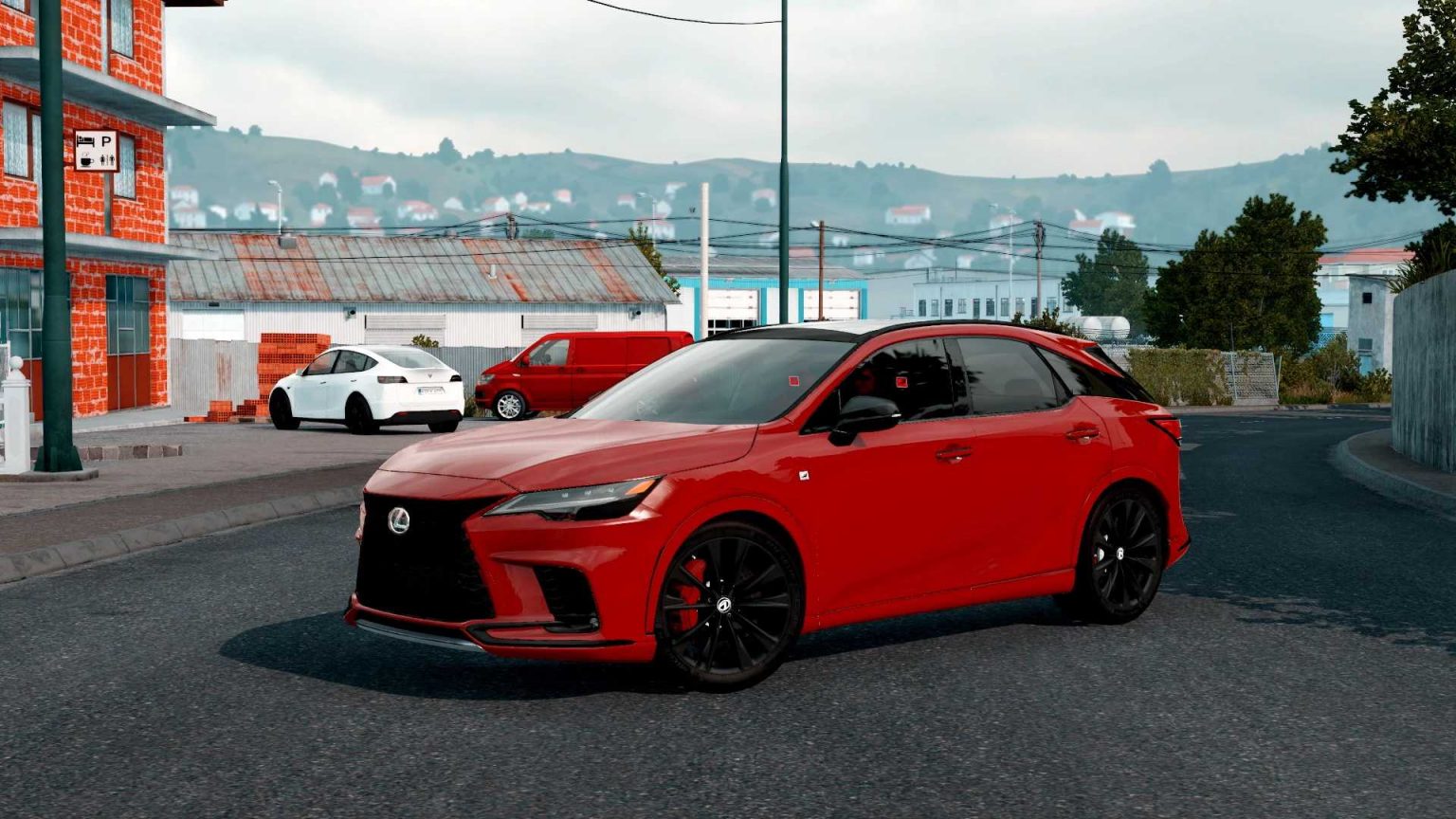 2024 Lexus RX 500h F Sport Performance v1.2 1.55x ETS2 - ETS2 / ATS Mod