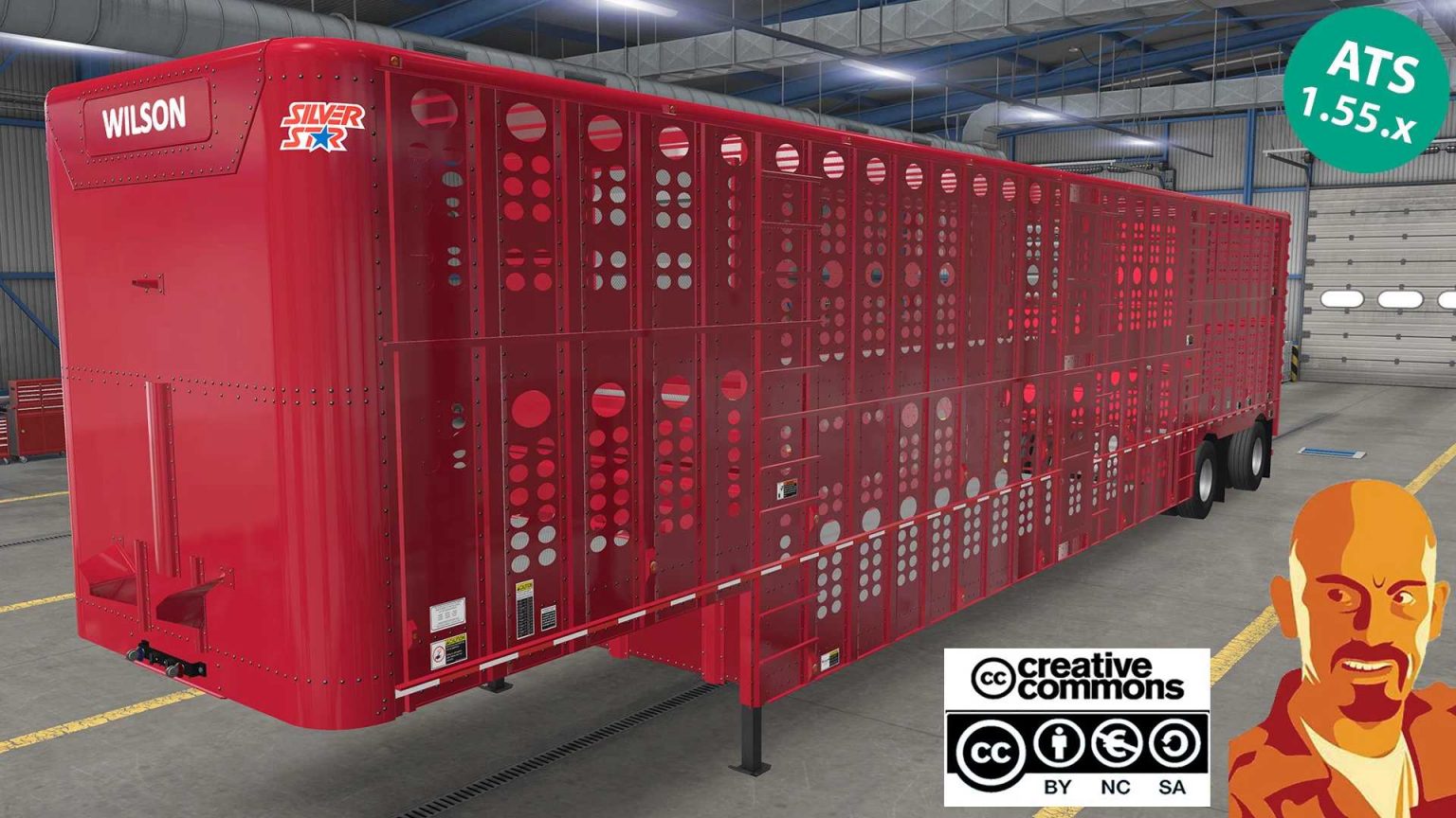 WILSON SILVERSTAR LIVESTOCK TRAILERS v3.0 1.54-1.55.x ATS - ETS2 / ATS Mod