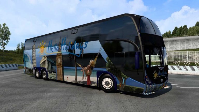 BigBus-Verkehrspaket v2.0.13 ETS2 - ETS2 / ATS Mod