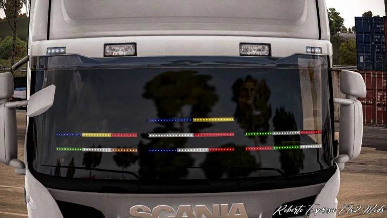 Flaggen-LED-Paket v1.0 ETS2 - ETS2 / ATS Mod