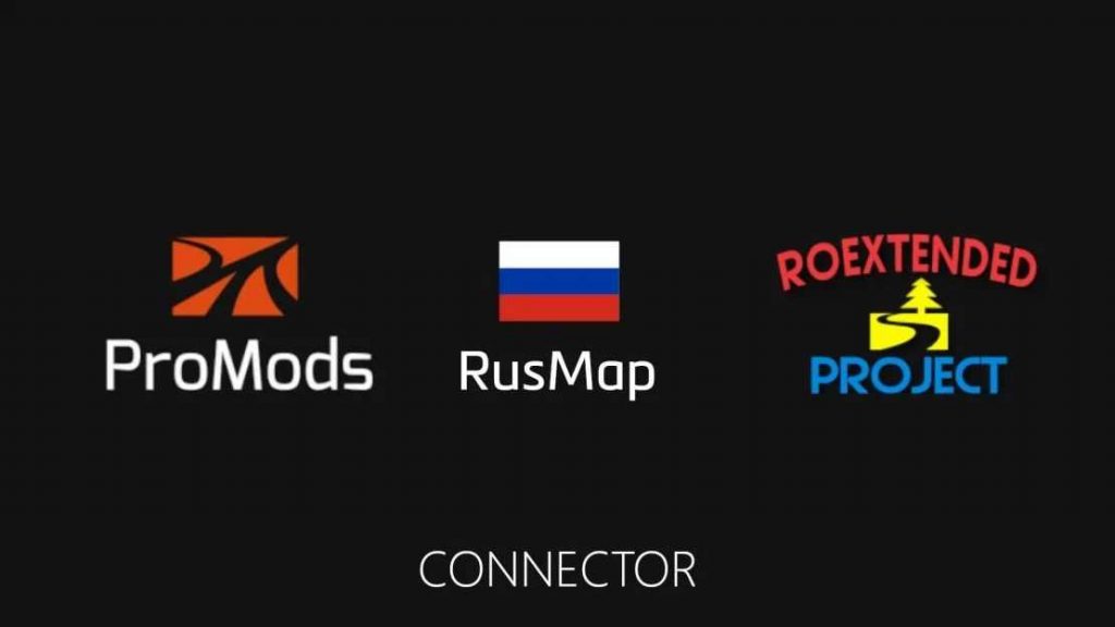 ProMods RusMap Roextended Connector v1.56 ETS2 - ETS2 / ATS Mod