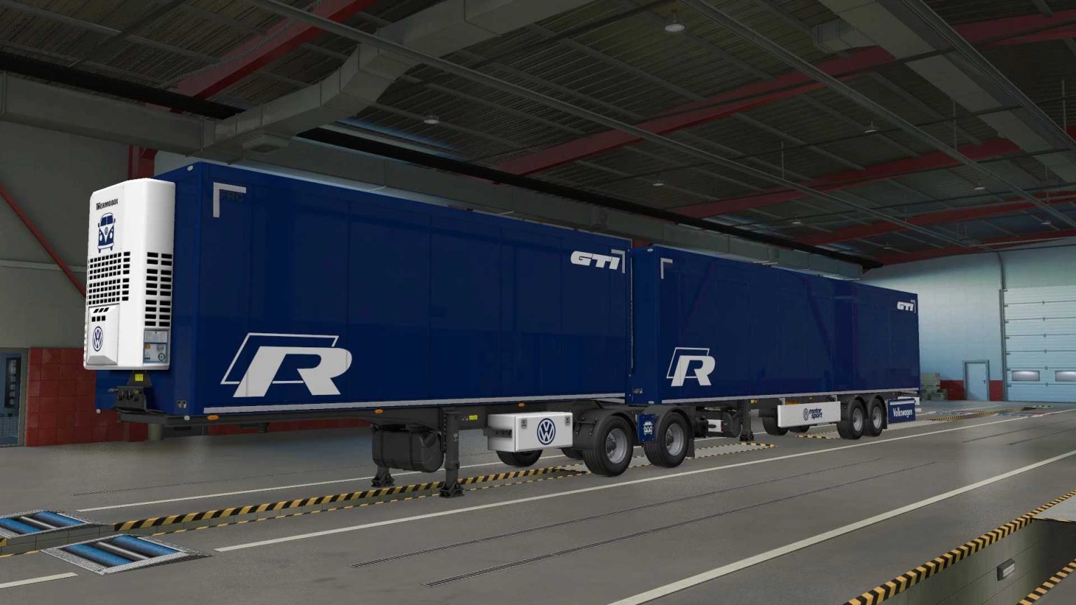 Volkswagen Trailer v1.0 ETS2 - ETS2 / ATS Mod