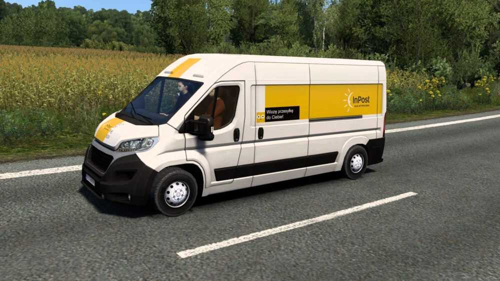 InPost AI Traffic VAN v1.4 ETS2 - ETS2 / ATS Mod