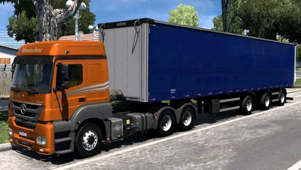 Mercedes-Benz Axor v1.7.0.1 ETS2 - ETS2 / ATS Mod