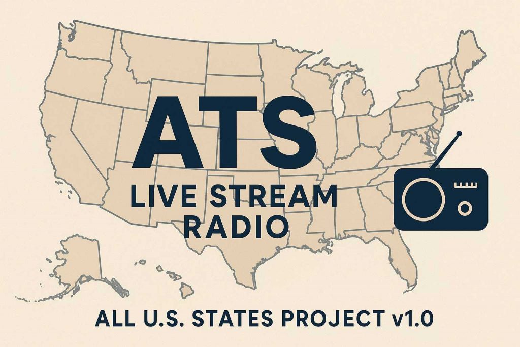 Live-Stream-Radio – All US States Project v1.0 ATS - ETS2 / ATS Mod