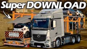 Mercedes Benz Actros BR MP5 v1.0 ETS2 - ETS2 / ATS Mod