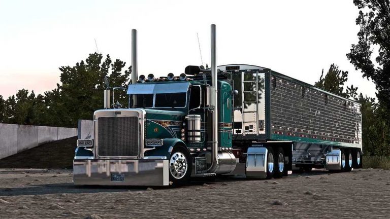 Pizz 389 Peterbilt Megapack v4.4 1.56 ETS2 - ETS2 / ATS Mod