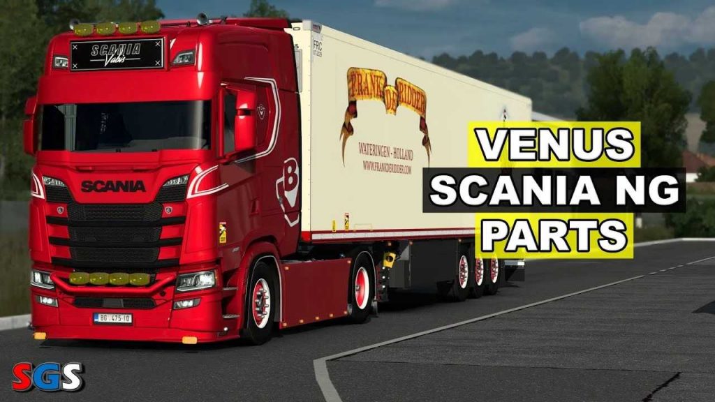 Venus Scania NG Parts v1.56/1.57 BETA ETS2 - ETS2 / ATS Mod