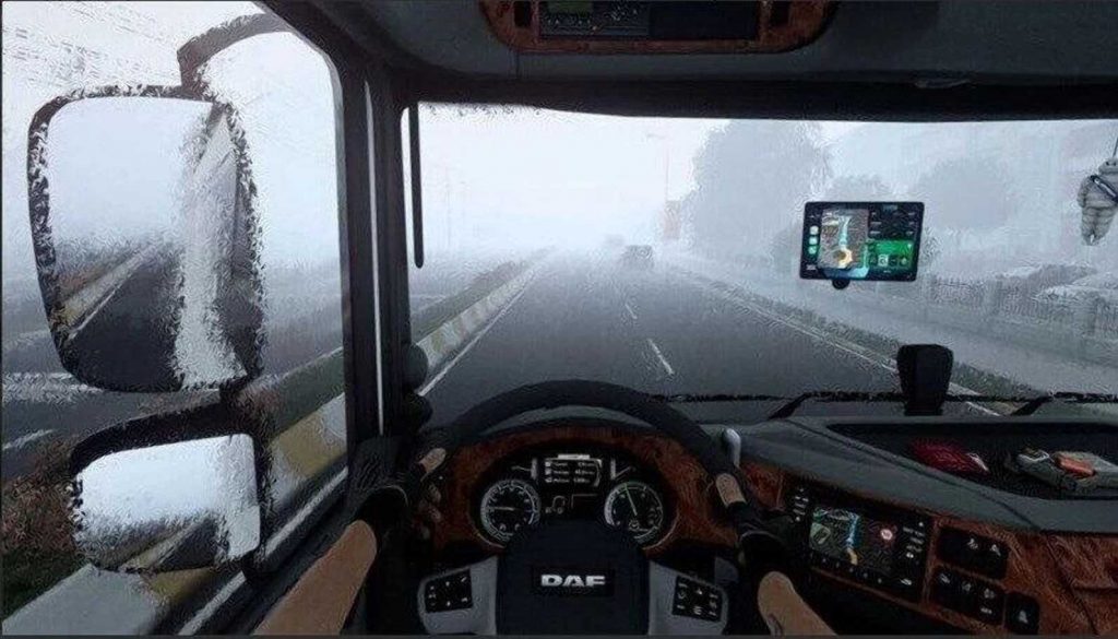 Cold Rain v1.57 ETS2 - ETS2 / ATS Mod