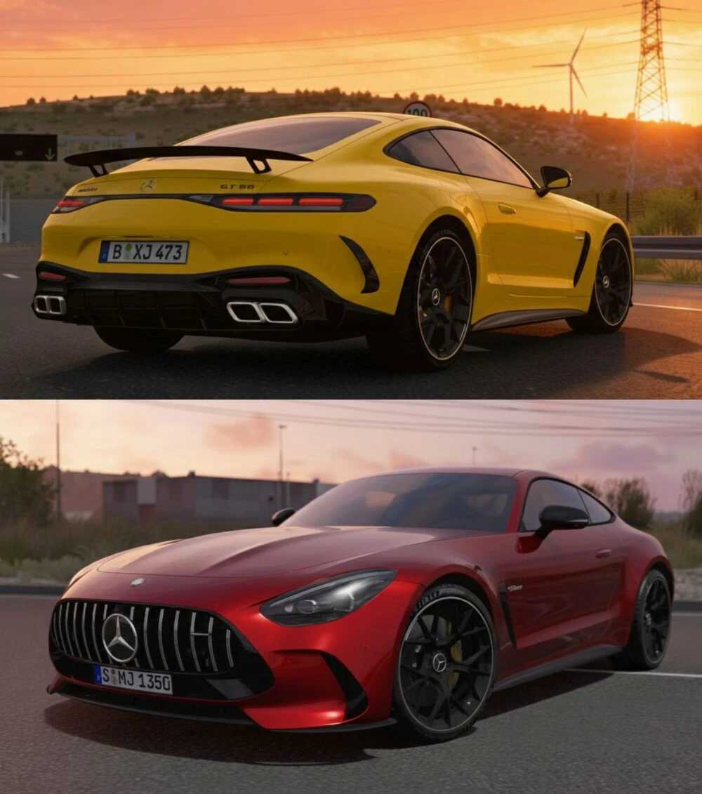 2025 Mercedes AMG GT63 Coupé v1.0 [1.57] ETS2 - ETS2 / ATS Mod