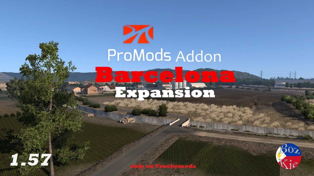 Barcelona EXP Promods Add-on V2.0-1.57 ETS2 - ETS2 / ATS Mod