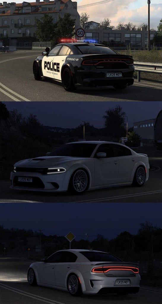 Dodge Charger SRT Hellcat Redeye Widebody 2021 V1.8 1.57 ETS2 - ETS2 ...