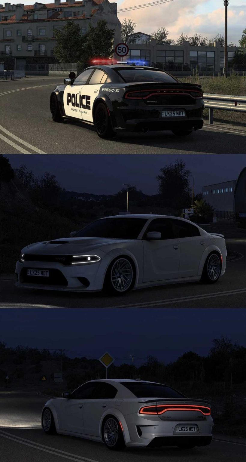 Dodge Charger SRT Hellcat Redeye Widebody 2021 V1.8 1.57 ETS2 - ETS2 ...